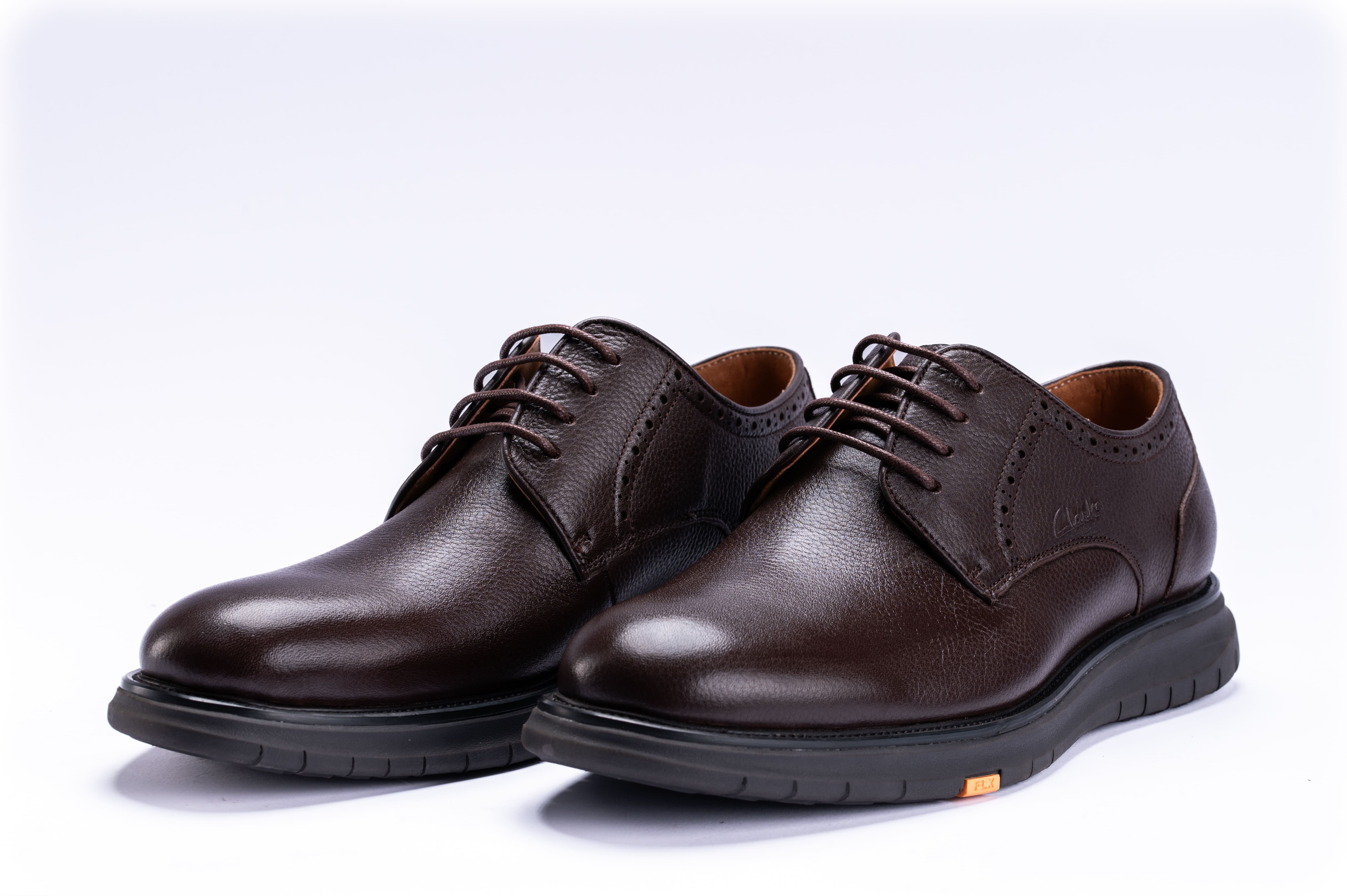 Clive Brown Leather Shoes for Men | Dr. M Official Store